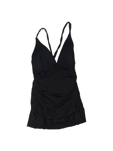 La Blanca Black One Piece Swimsuit Size 12 42 Off Thredup