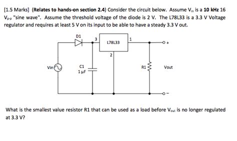 Consider The Circuit Below Assume V In Is A 10 Khz