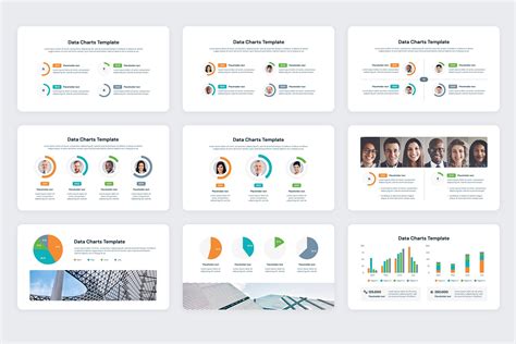 Data Chart Powerpoint Templates Etsy