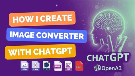 How I Create Image Converter Script With Chatgpt Youtube