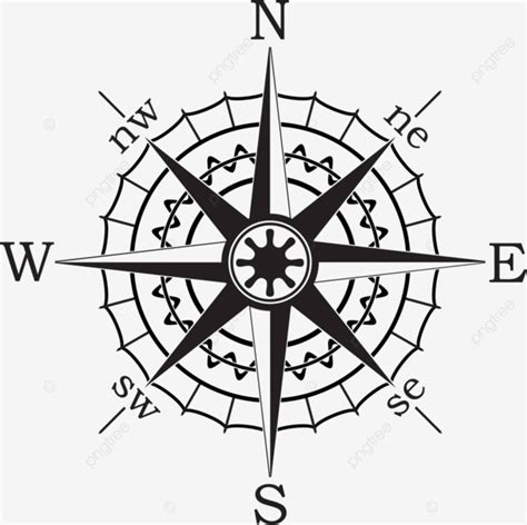 Vector Compass Exploration Travel Direction Vector Exploration Travel