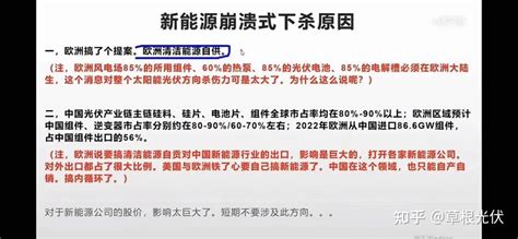 光伏股暴跌背后的真相其实是 知乎