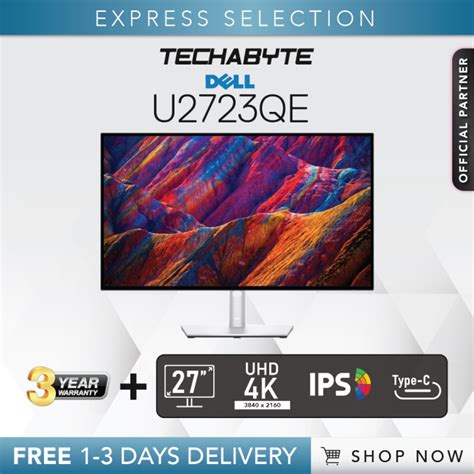 Free Same Day Dell Ultrasharp U Qe U Qe K Ips Usb C Hub Monitor