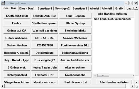 Bastlerpage für Delphi Anfänger Delphi für Anfänger Quelltexte