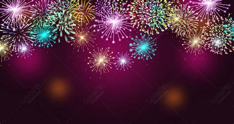 화려한 불꽃 놀이 이미지 Hd 불꽃놀이 배너 새해 기쁨 배경 사진 무료 다운로드 Lovepik
