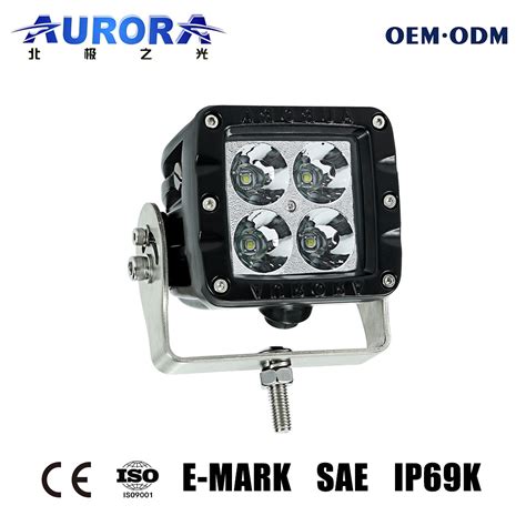 Aurora Led Working Light 40w 4 Inch For Vehicle Truck Working Auto Led