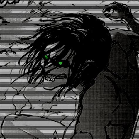 Eren Titan Icon Foto En Dibujo Shingeky Shingeki No Kyojin