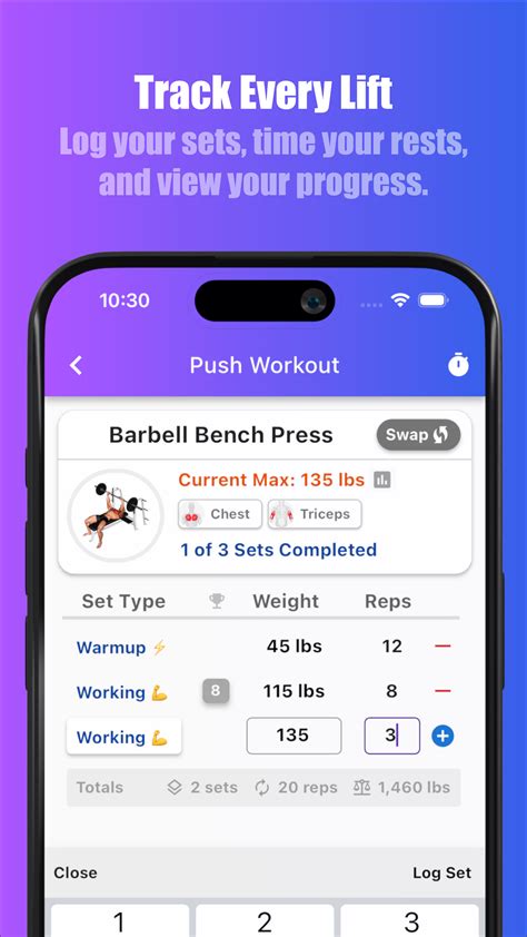 Bench Gym Log Workout Tracker Para IPhone Descargar
