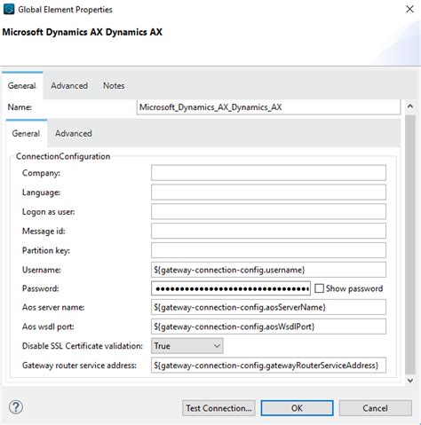 Microsoft Dynamics Ax 2012 Connector Mulesoft Documentation
