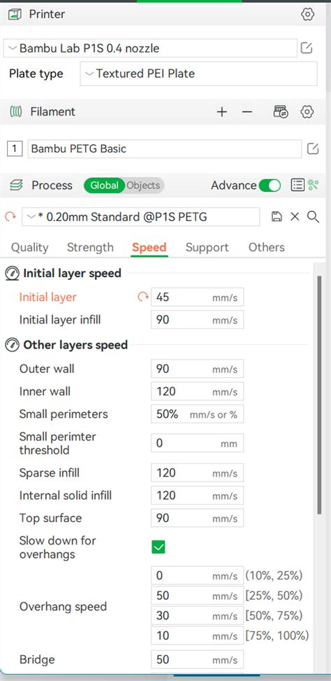Settings For Printing Petg Stock Petg Profile Settings Cause Fails
