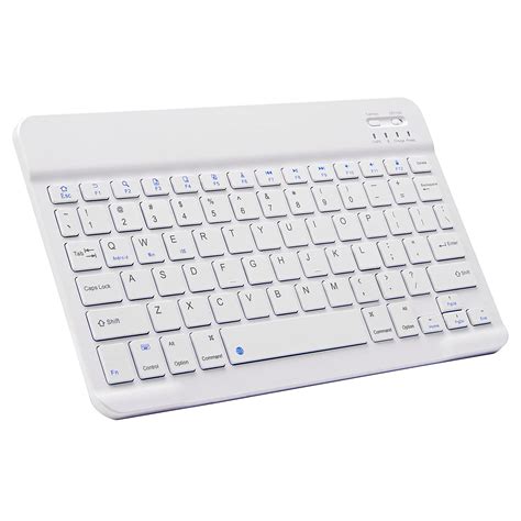 Ultra Slim Bluetooth Keyboard Portable Mini Wireless Keyboard Rechargeable For Apple Ipad Iphone