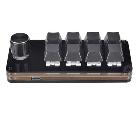 Macro Keyboard Programming Keypad 8 Key 1 Knob Mechanical Keyboard Mini