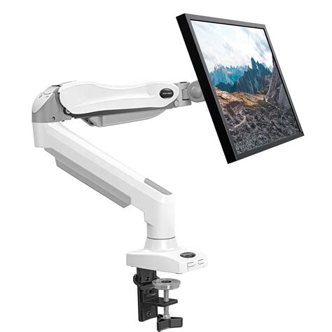 Huanuo Single Monitor Mount 13 To 32 Inch Gas Spring Monitor Arm