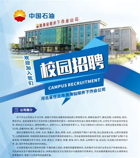 2023校园招聘专业技术岗中国石油集团渤海钻探工程有限公司应届生求职网