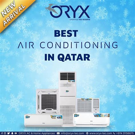Different Types Of Air Conditioners ORYX AC And Home Appliances
