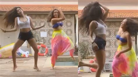 Actress Janhvi Kapoor Superb Dance Ms Entertainments Youtube