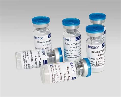Bioendo Lal Lysate Vials For Endotoxin Testing Kinetic Turbidimetric
