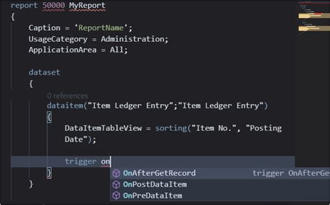 Report Usign Vs Code —