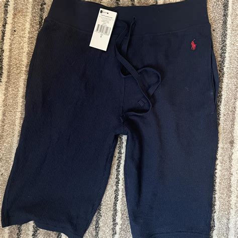 Navy Ralph Lauren Shorts Small Never Worn Brand Depop