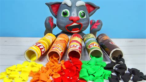 Mukbang Lays Chips Challenge Talking Tom In Real Life Youtube