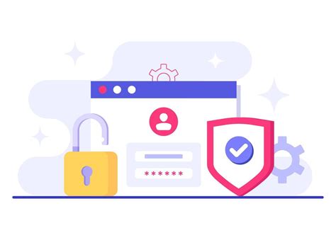 browser tab with account login page password secure access data