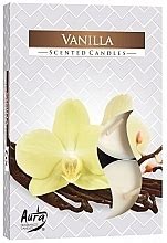 Bispol Vanilla Scented Candles Set De Bougies Chauffe Plat Vanille