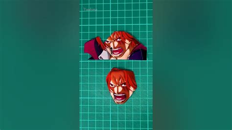 シャンクスの「そんなに怖いか新時代が」を立体化してみた【アニメの名シーンを立体化】 ワンピース Onepiece ペーパー