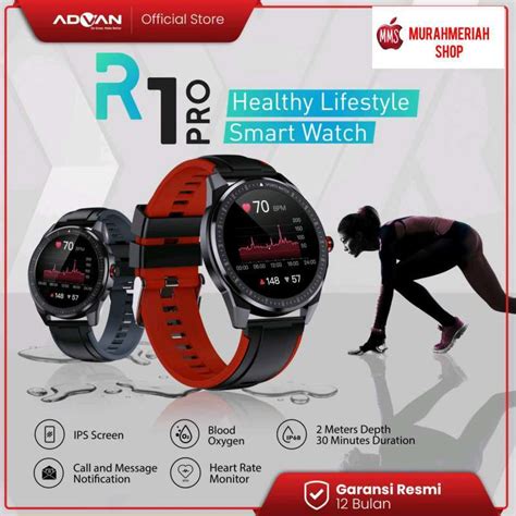 Jual Smartwatch Advan Start Go R1 Pro Jam Tangan Sport Digital Pintar
