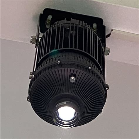 LED 320W Customized Safety Warning Signs Gobo Projector For Workshop Or