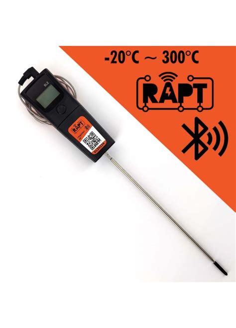Rapt Bluetooth Thermometer 20 To 300c 20cm Htc Probe