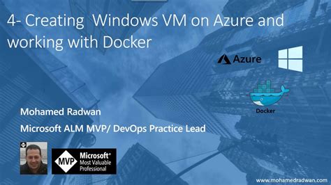 Creating Windows VM In Azure Working With Docker Tutorial YouTube