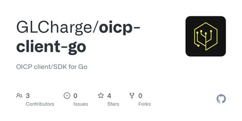 Github Glcharge Oicp Client Go Oicp Client Sdk For Go