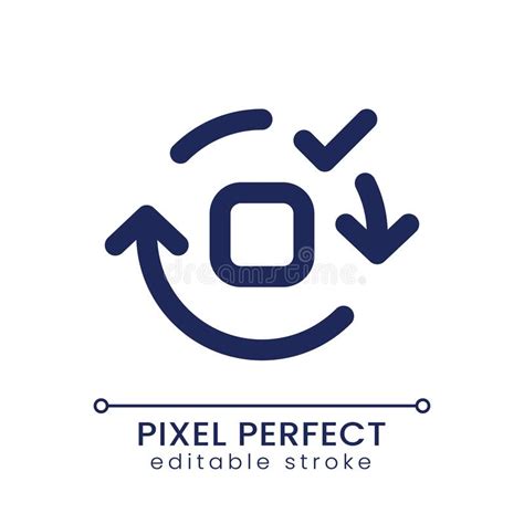 Applying Spin Motion Effect Pixel Perfect White Linear Ui Icon For Dark