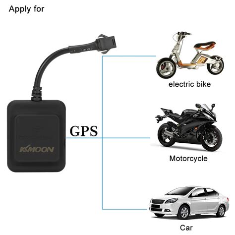 Kkmoon Gps Real Time Tracker Car Motorcycle Electric Bike Gsm Gprs Tracking Device G In Gps