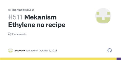 Mekanism Ethylene No Recipe Issue 511 AllTheMods ATM 9 GitHub