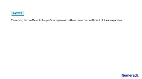 Solved Define The Terms A Coefficient Of Linear Expansion And B