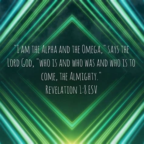 Revelation 18 I Am The Alpha And The Omega” Says The Lord God Who