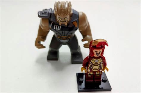 Lego Marvel Superheroes Cull Obsidian And Iron Man Minifigures Hobbies
