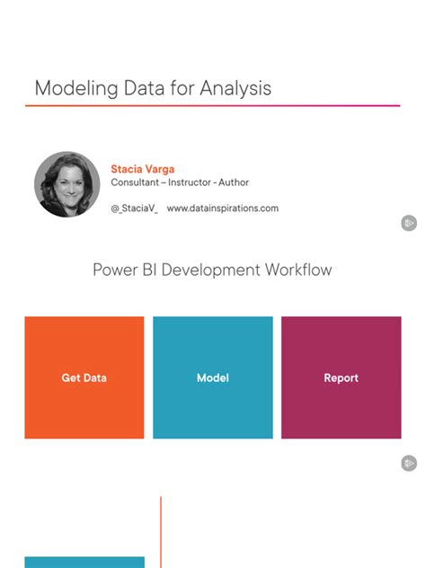 Modeling Data For Analysis Slides Pdf