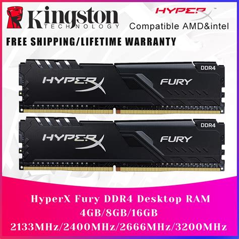 Hyperx Ddr GB GB Ram Mhz Desktop Memory Dimm PC V Pin Memory