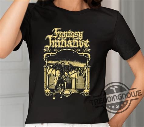 Fantasy Initiative Castle Rider Shirt The Unisex Soft Style T Shirt