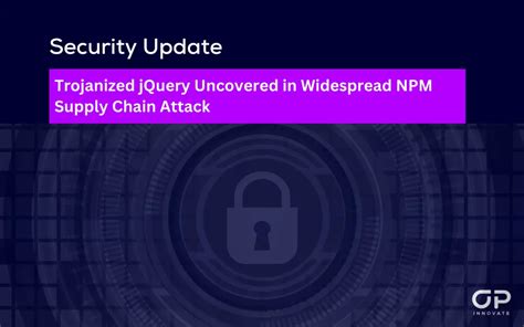 Trojanized Jquery Uncovered In Widespread Npm Supply Chain Attack Op