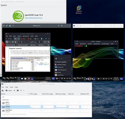 Opensuse Leap On A PC I Upgrade From Leap Repositories Nvidia Vmware WS KVM