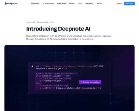 Explore Deepnote The Ultimate AI Guide Pricing Review Capabilities Monkey Ai Tools
