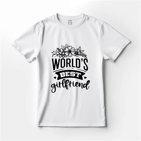 Valentines Day Love Birthday Present Worlds Best Girlfriend Worlds