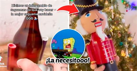 Joven Regala Una Caguama Decorada Como El Cascanueces