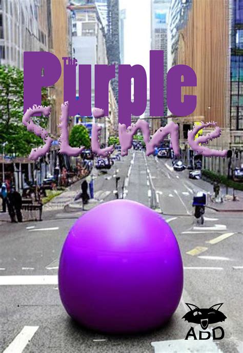 The Purple Slime 1 By Alleycatadd On Deviantart