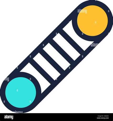 colorful toggle switch button featuring distinct on and off positions