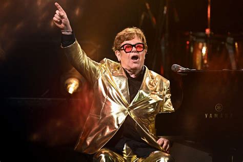 Elton John Receives Coldplay Tribute As He Signs Off Final European