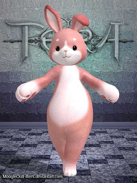Tera Online Pink Bunny By Moogleoutfitters By Extraactively On Deviantart